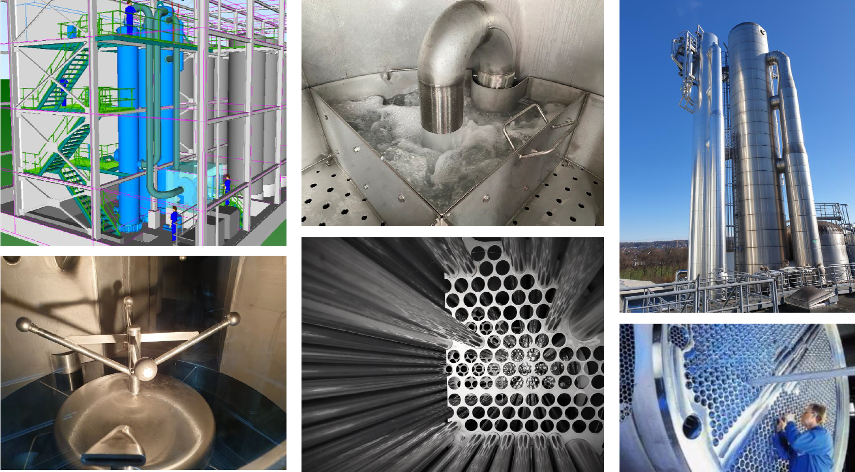 Sulfite process: Comparison of evaporator types